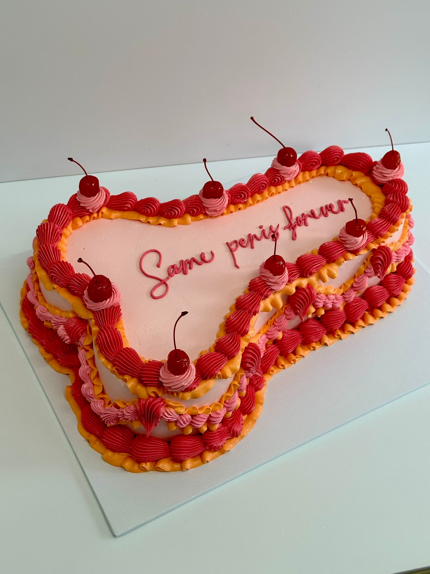Big Ol' Frilly Penis Lambeth Cake – Whip Cakes