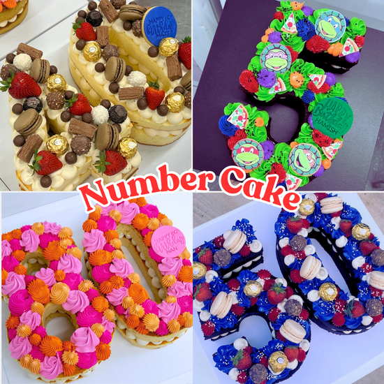 Number Cake – Whip Cakes